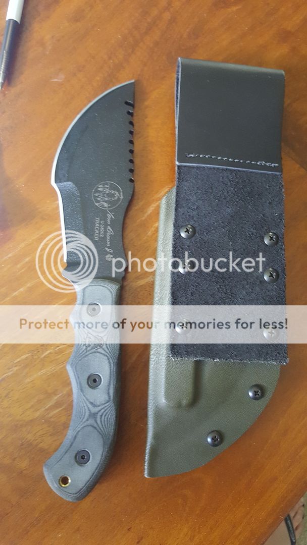 Tops tracker 1 and custom kydex | BladeForums.com