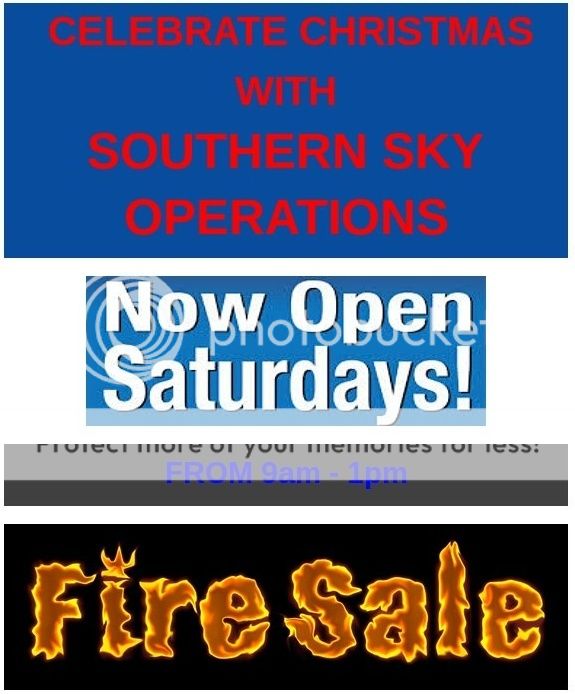 MORE MAGICAL CHRISTMAS SPECIALS FROM SOUTHERN SKY OPERATIONS