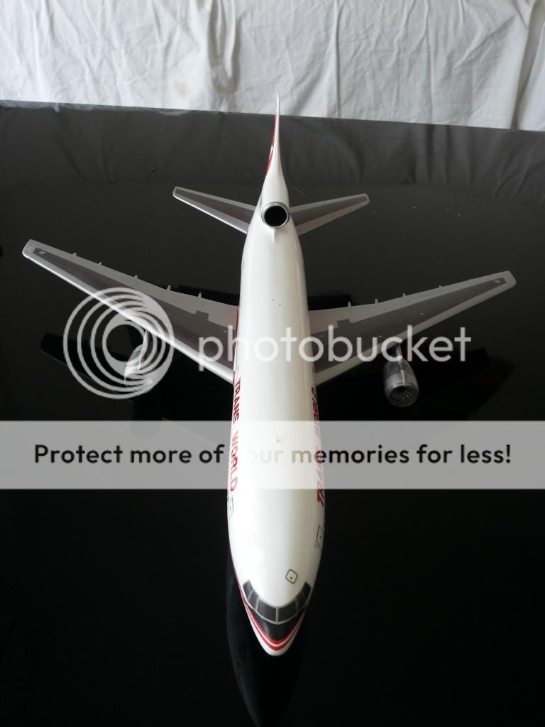 L-1011 TriStar TWA Airfix Kit - Ready for Inspection - Aircraft ...