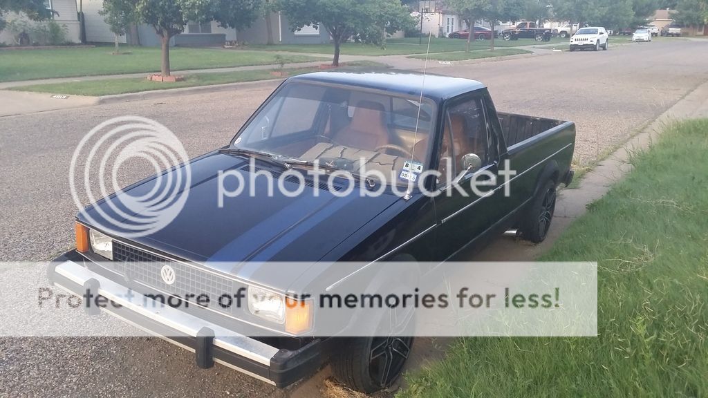 My 1981 VW Rabbit Diesel Pickup Truck (Caddy) 90% Complete Custom ...